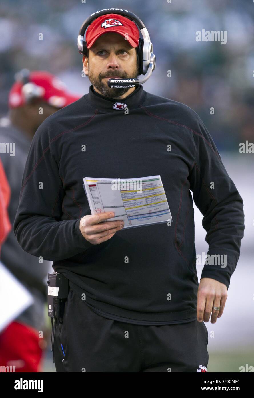 Kansas City Chiefs head coach Todd Haley, following the 37-10 loss to ...