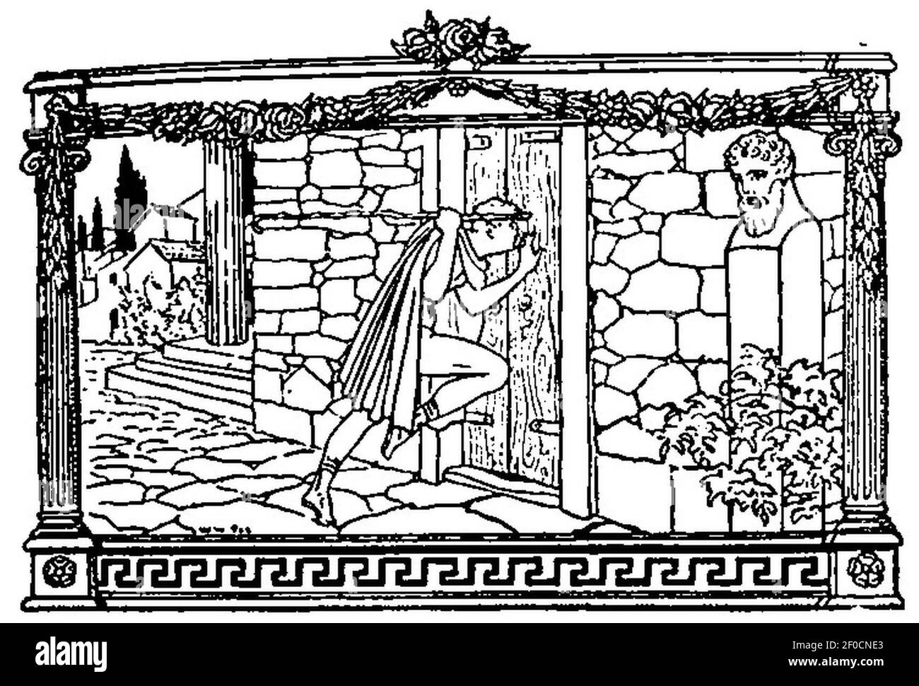 Platon - Protagoras Stock Photo - Alamy