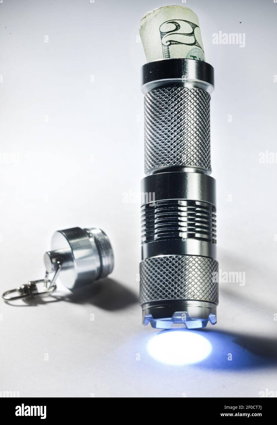 THE True Utility FlashStash is a 30-lumen LED flashlight with a ...