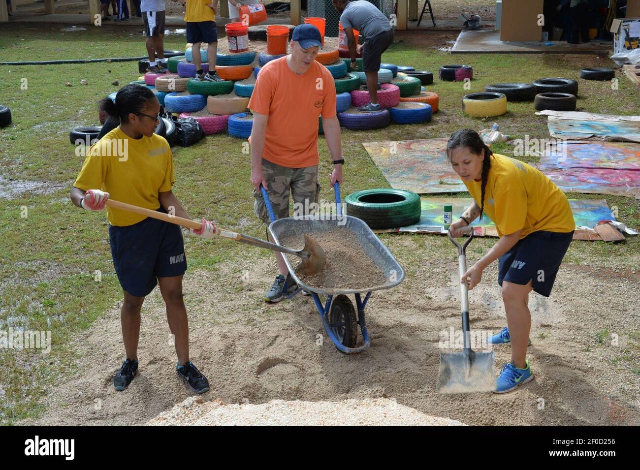 Playground construction hi-res stock photography and images - Alamy