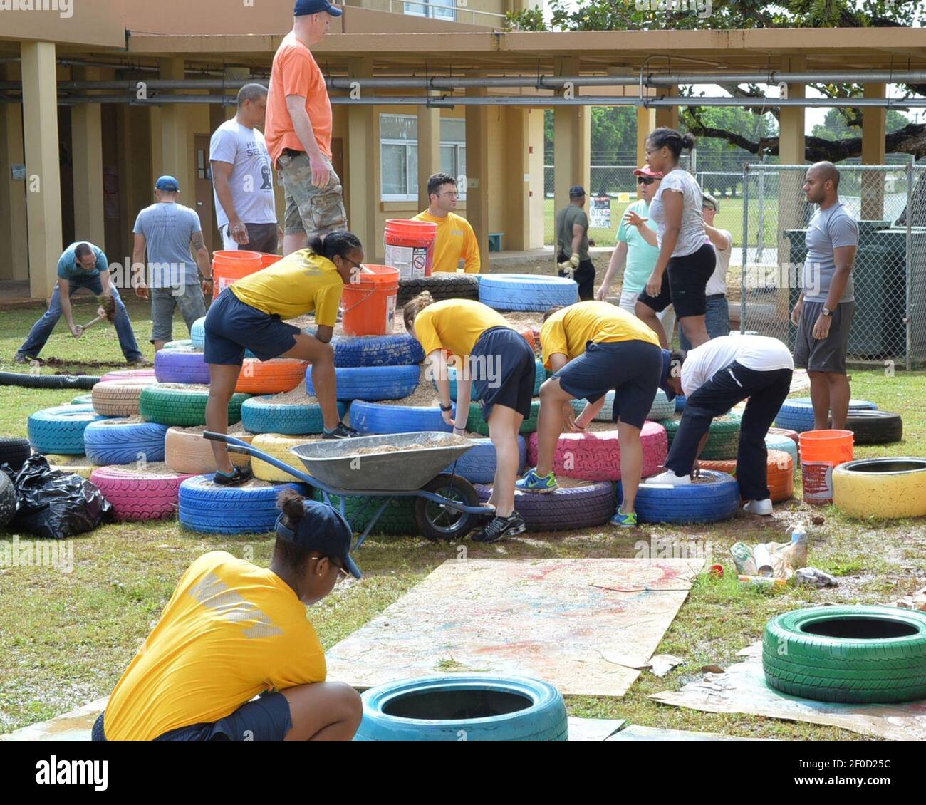 Playground construction hi-res stock photography and images - Alamy