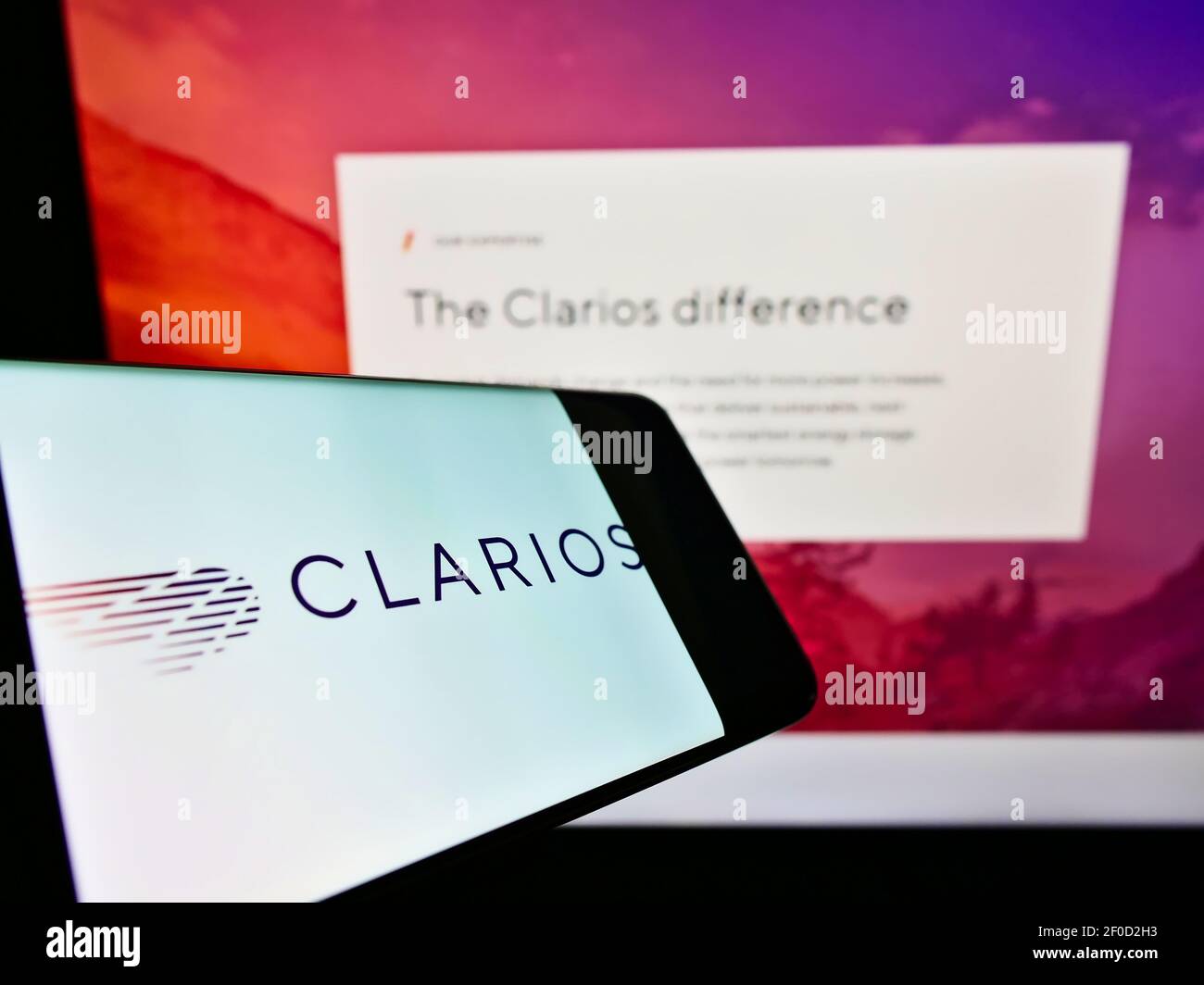 Clarios logo hi-res stock photography and images - Alamy