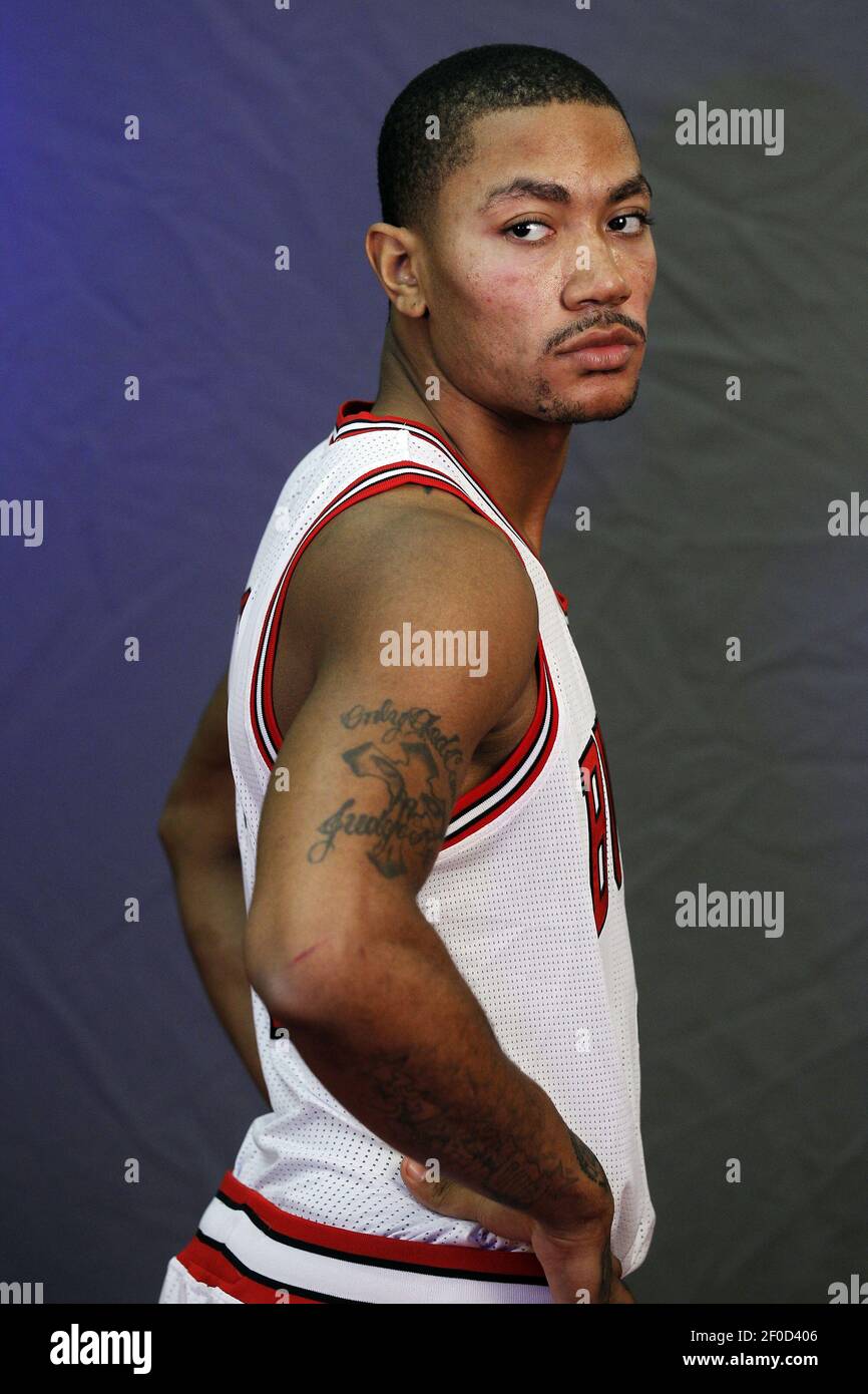 Derrick Rose Shoulder Tattoos