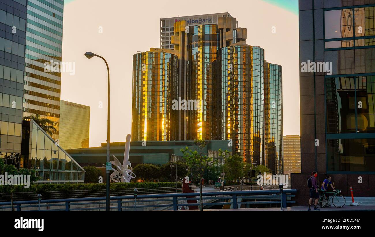 DTLA during covid 2020 Stock Photo - Alamy