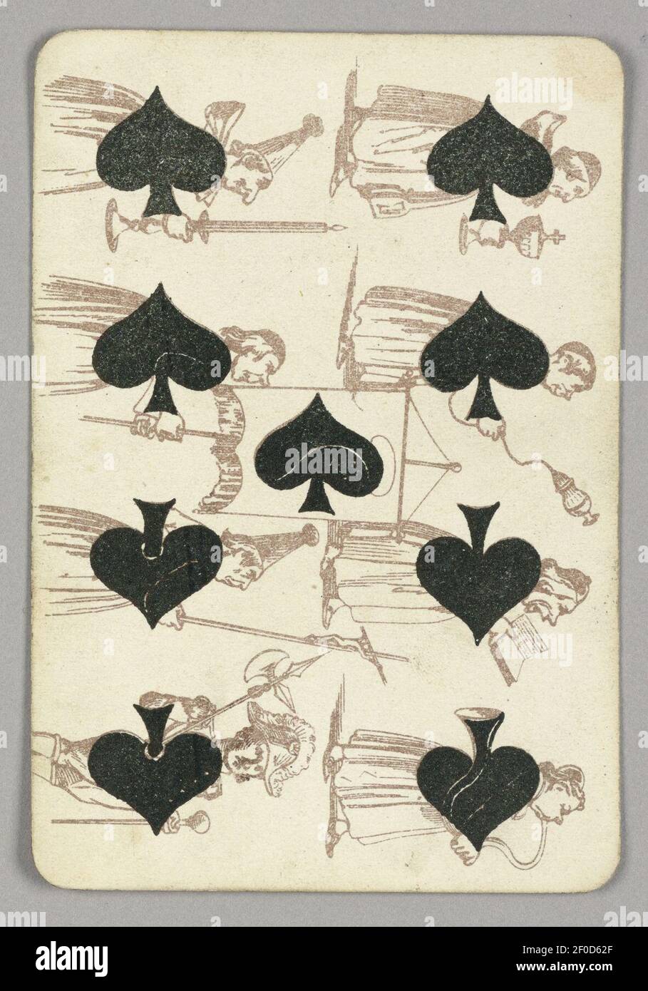 Nine of spades hi-res stock photography and images - Alamy