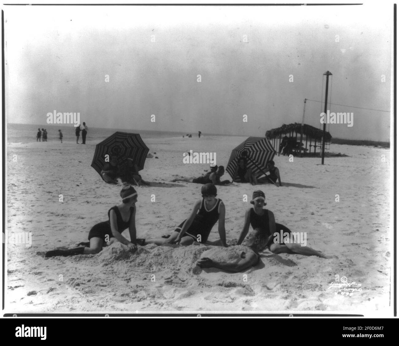 Anna beach Black and White Stock Photos & Images - Alamy