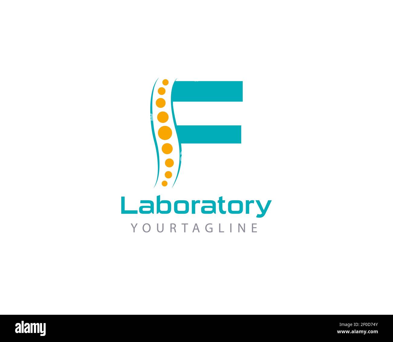 Initial laboratory alphabet letter F Stock Vector Image & Art - Alamy
