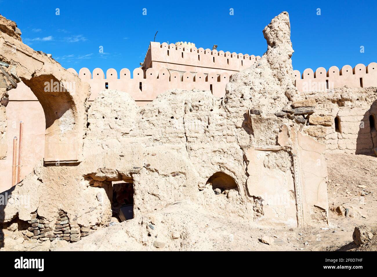 In oman the old arch house Stock Photo - Alamy