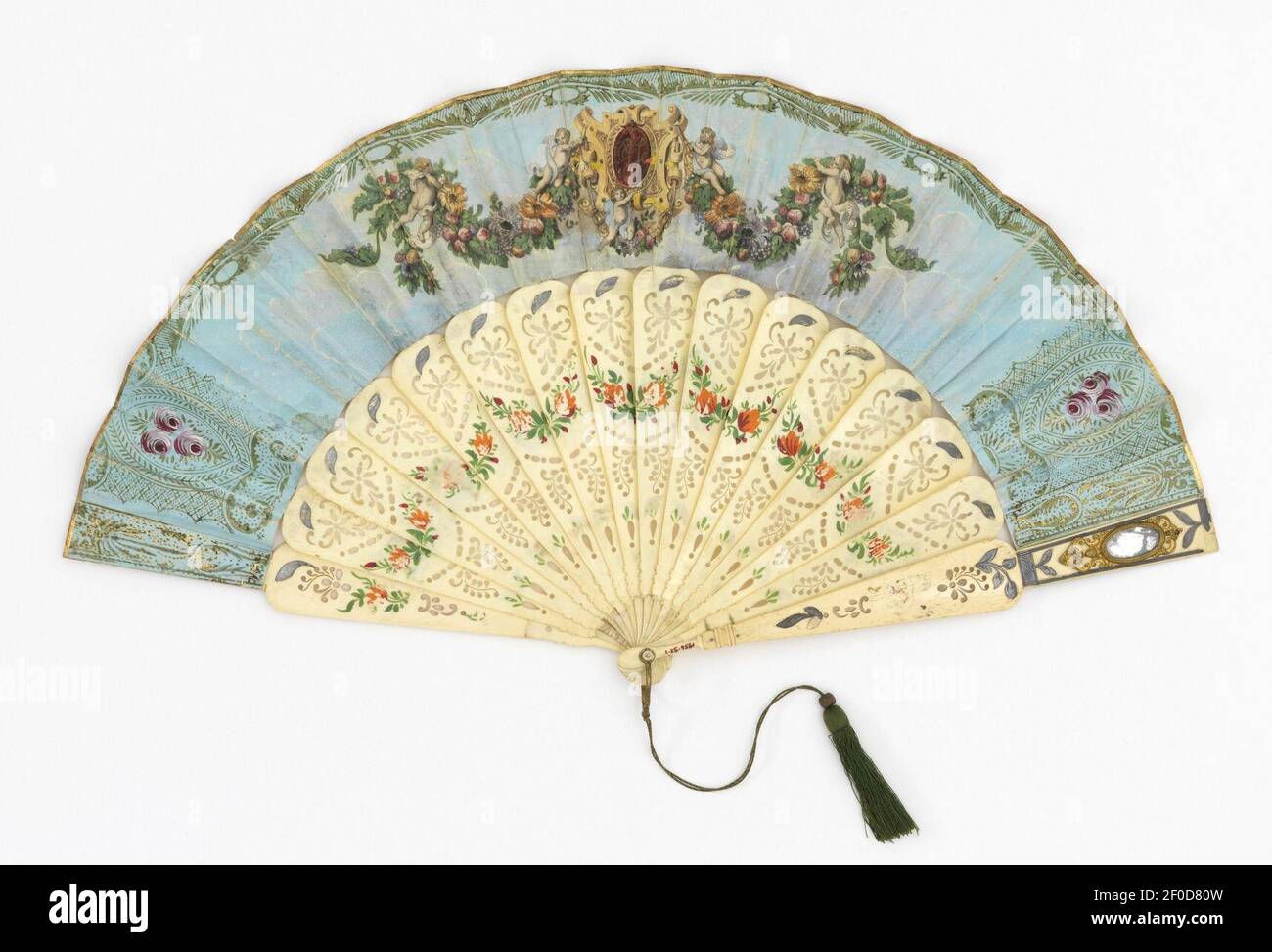 Pleated Fan, 1846 Stock Photo - Alamy