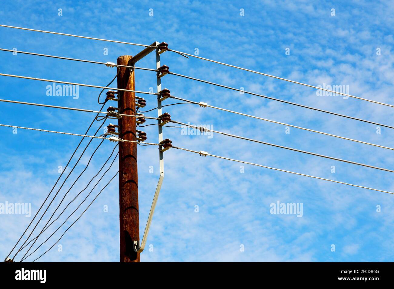 In oman cable and current line Stock Photo - Alamy
