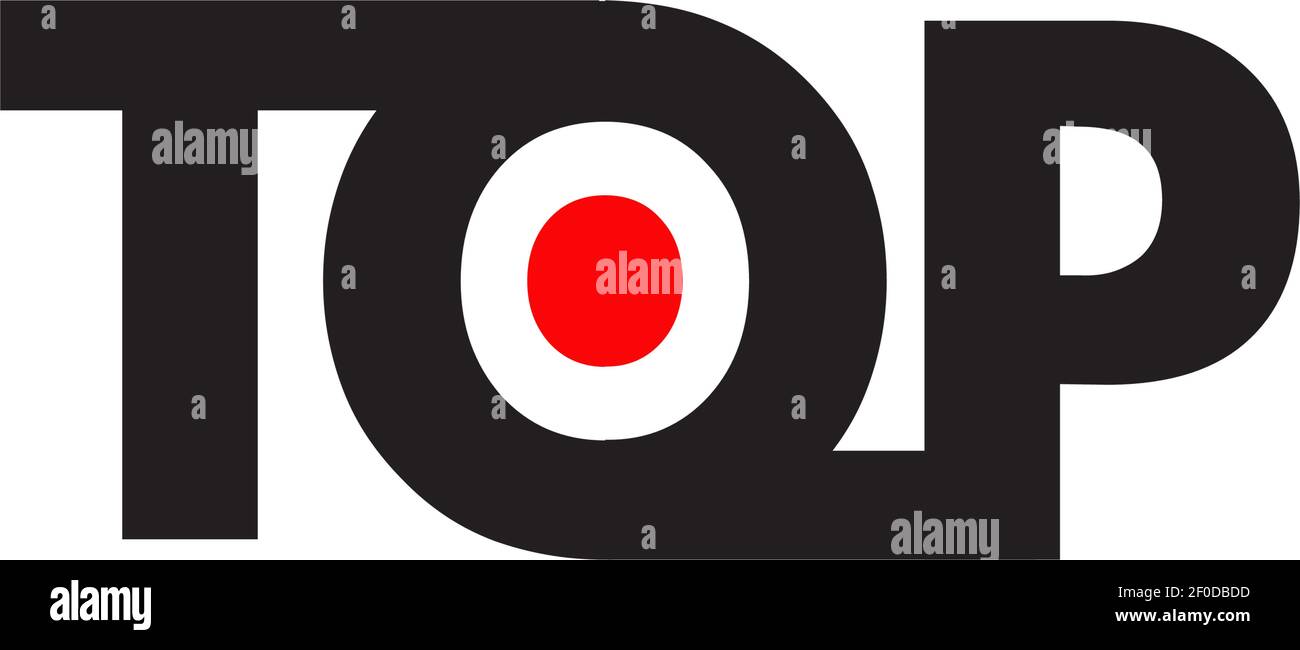 TOP letter logo design vector template Stock Vector Image & Art - Alamy