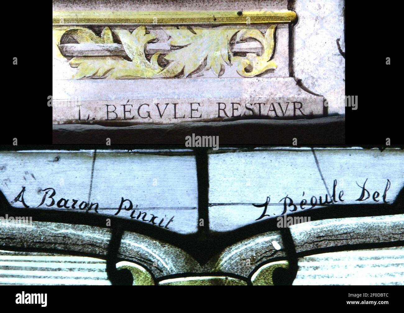 Plusieurs signatures begule 2 Stock Photo - Alamy