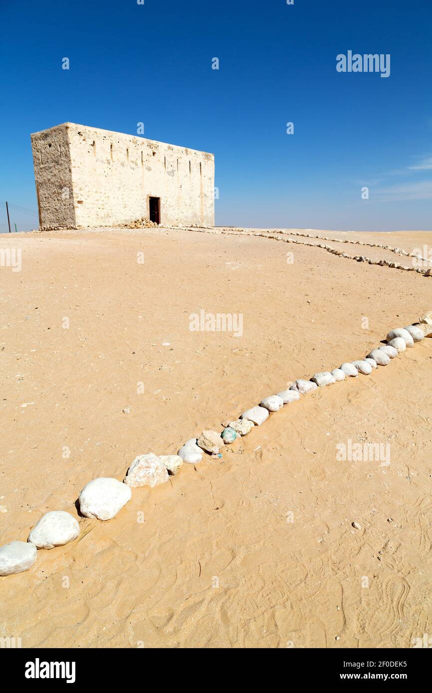 In oman old desert Stock Photo - Alamy