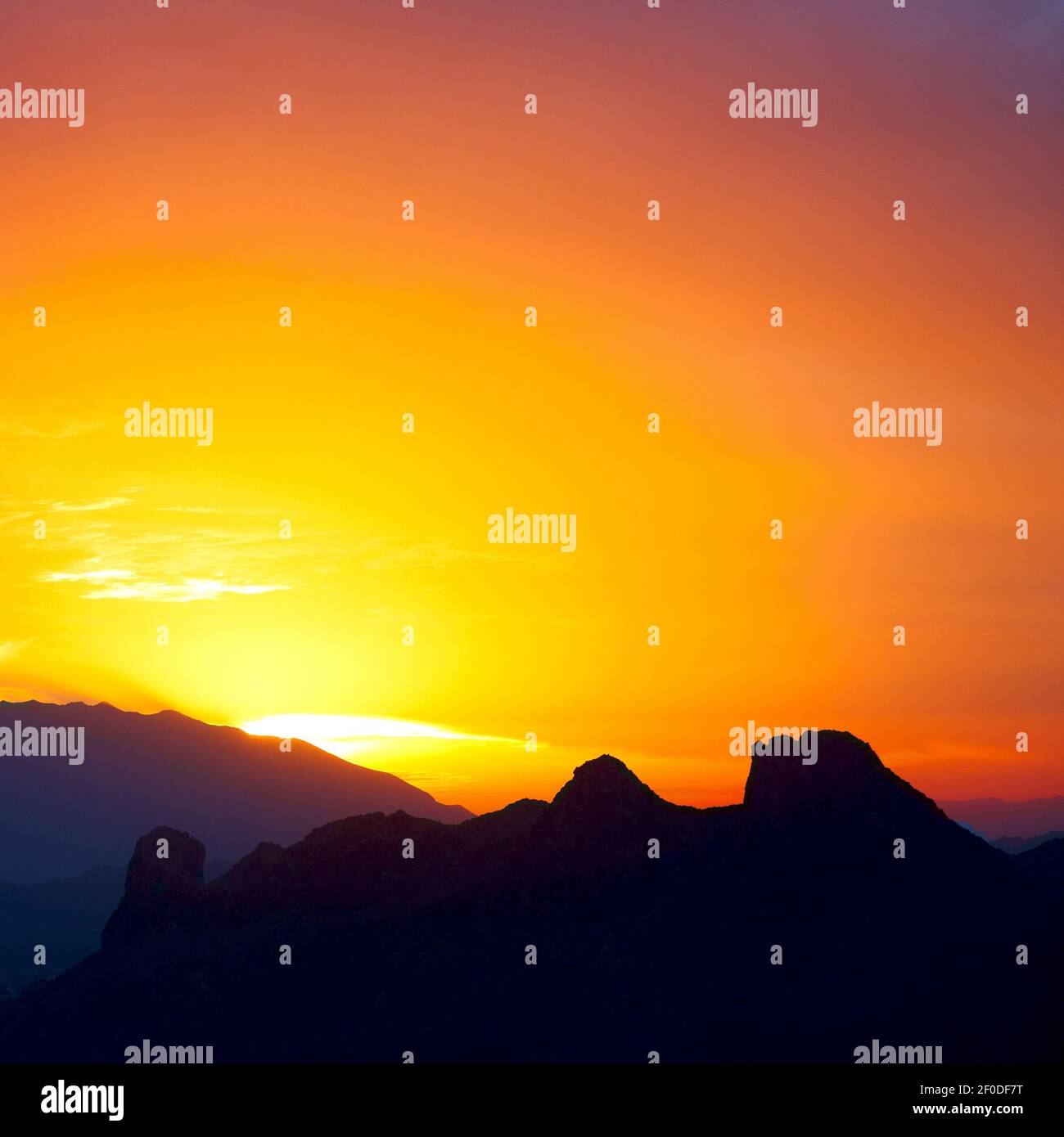 In oman sun falling down Stock Photo - Alamy