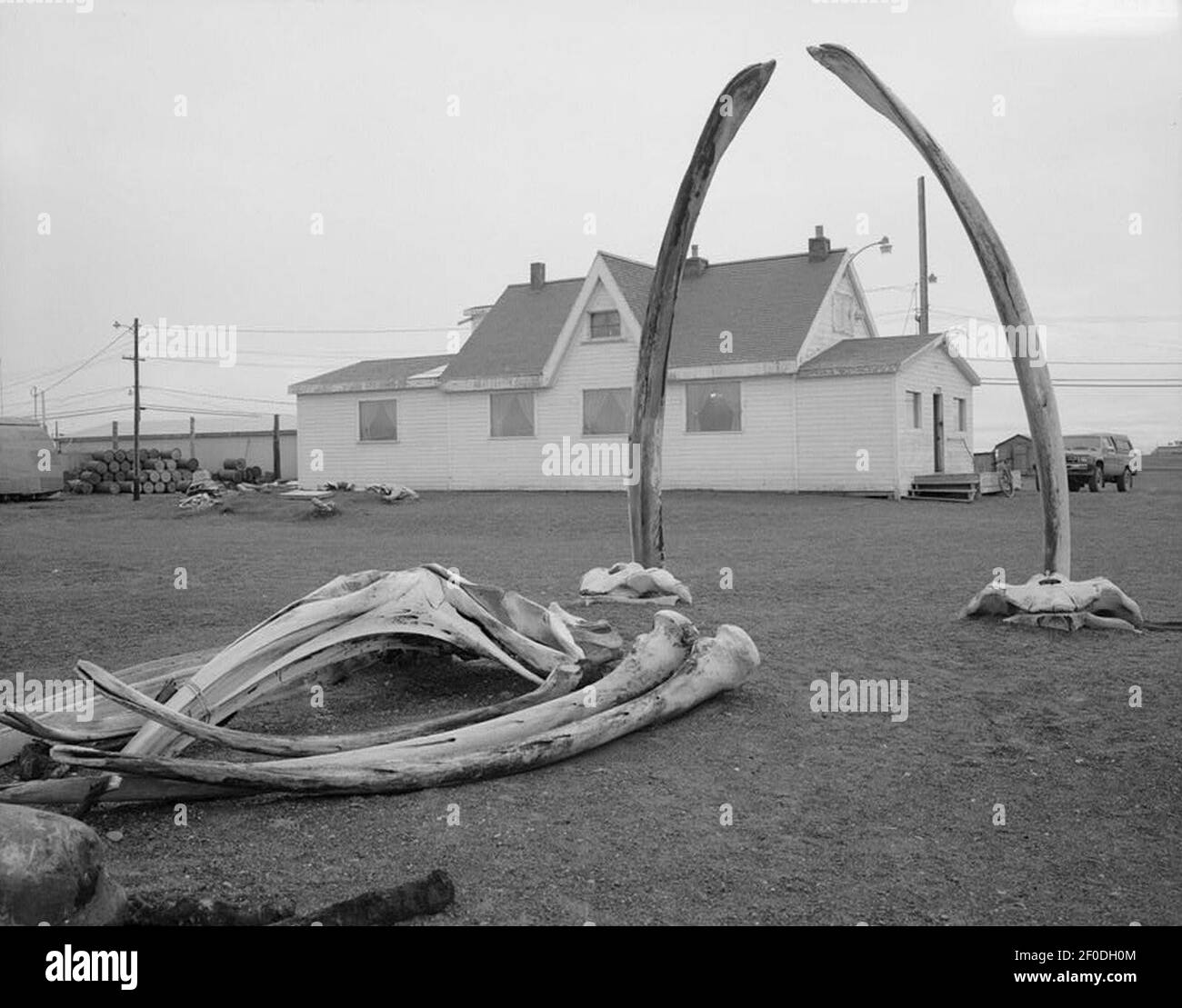 Point Barrow Refuge Station Stock Photo - Alamy