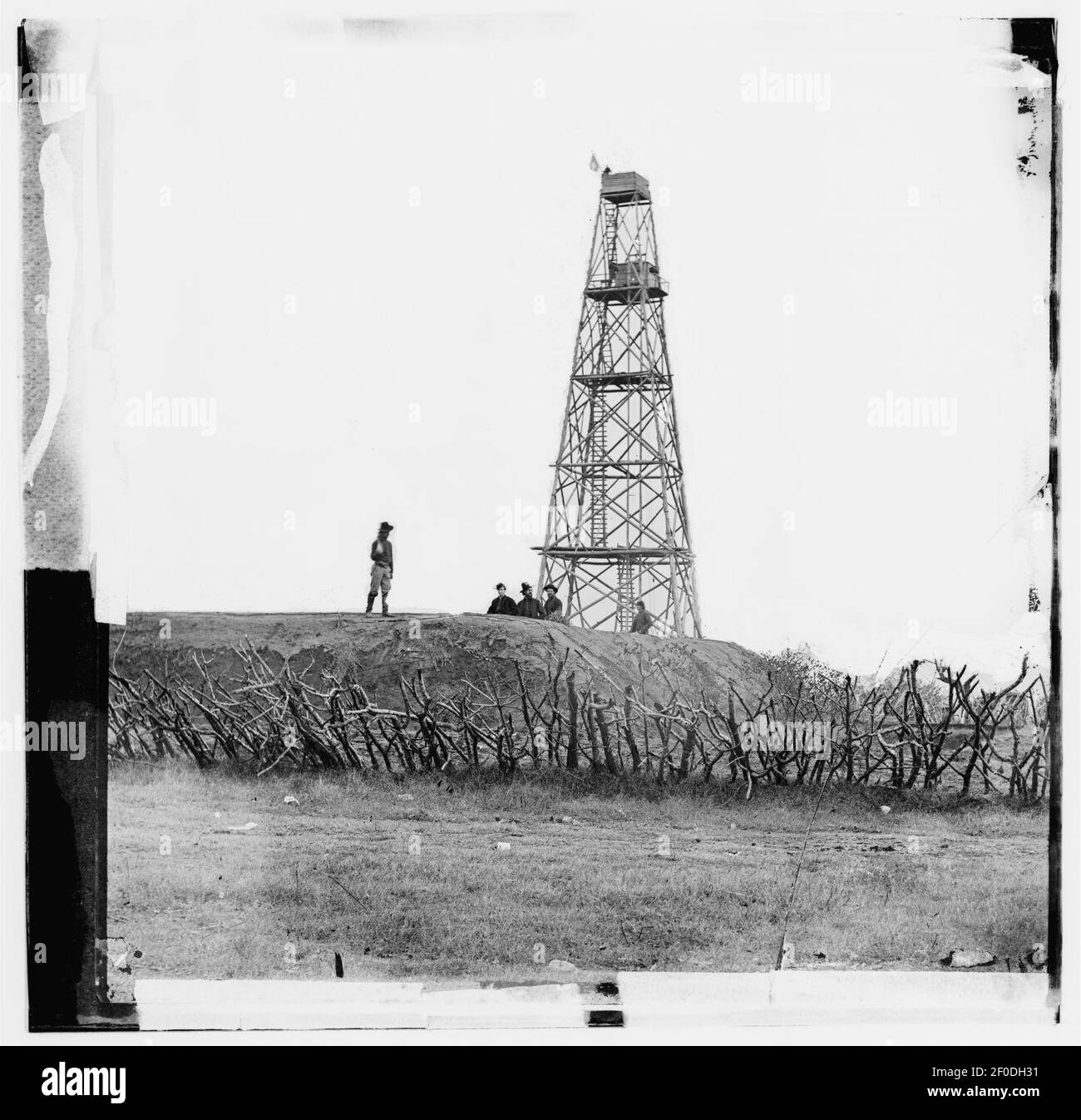 Point of Rocks, Virginia (vicinity). Signal tower Stock Photo - Alamy