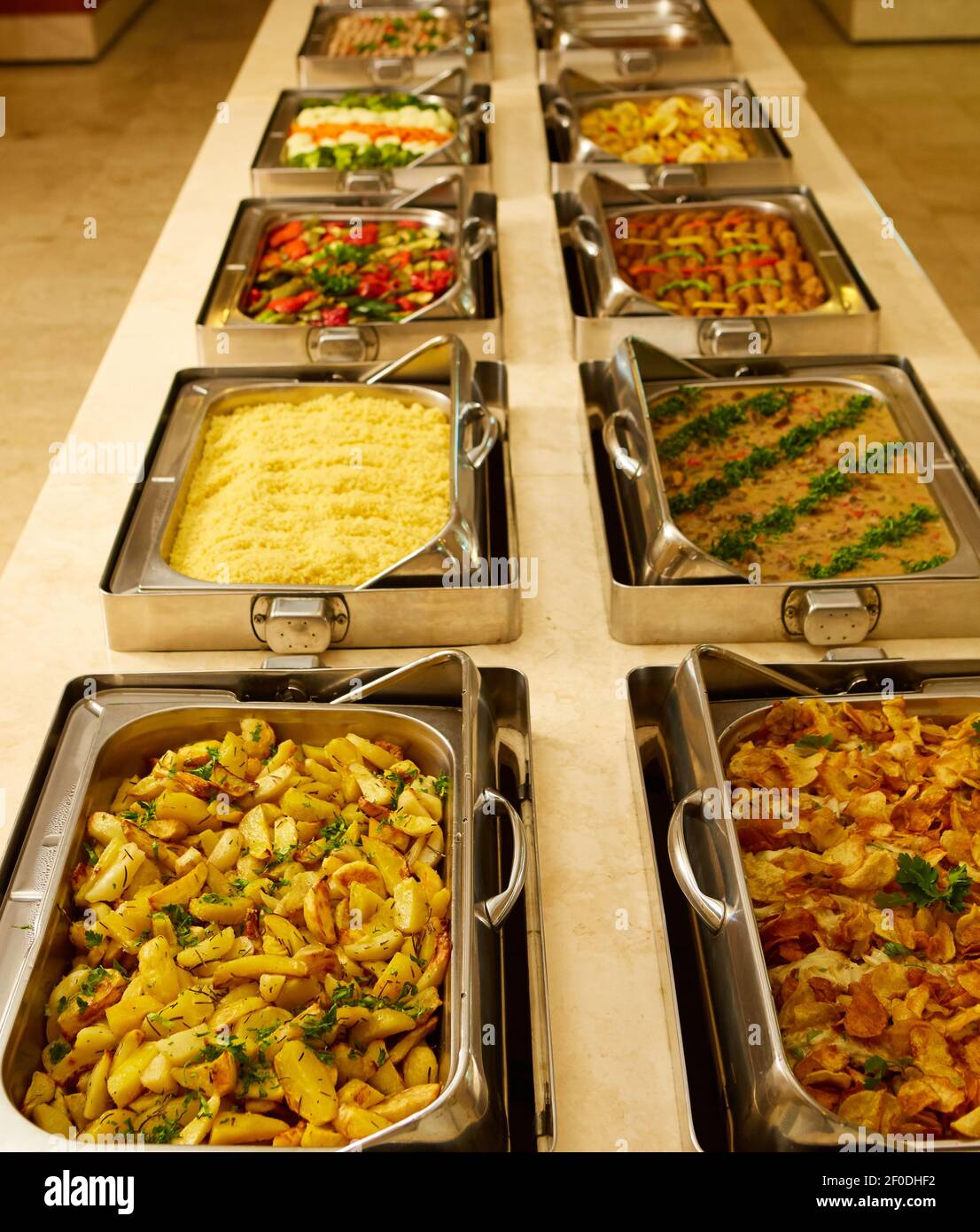 Buffet in hotel Stock Photo - Alamy