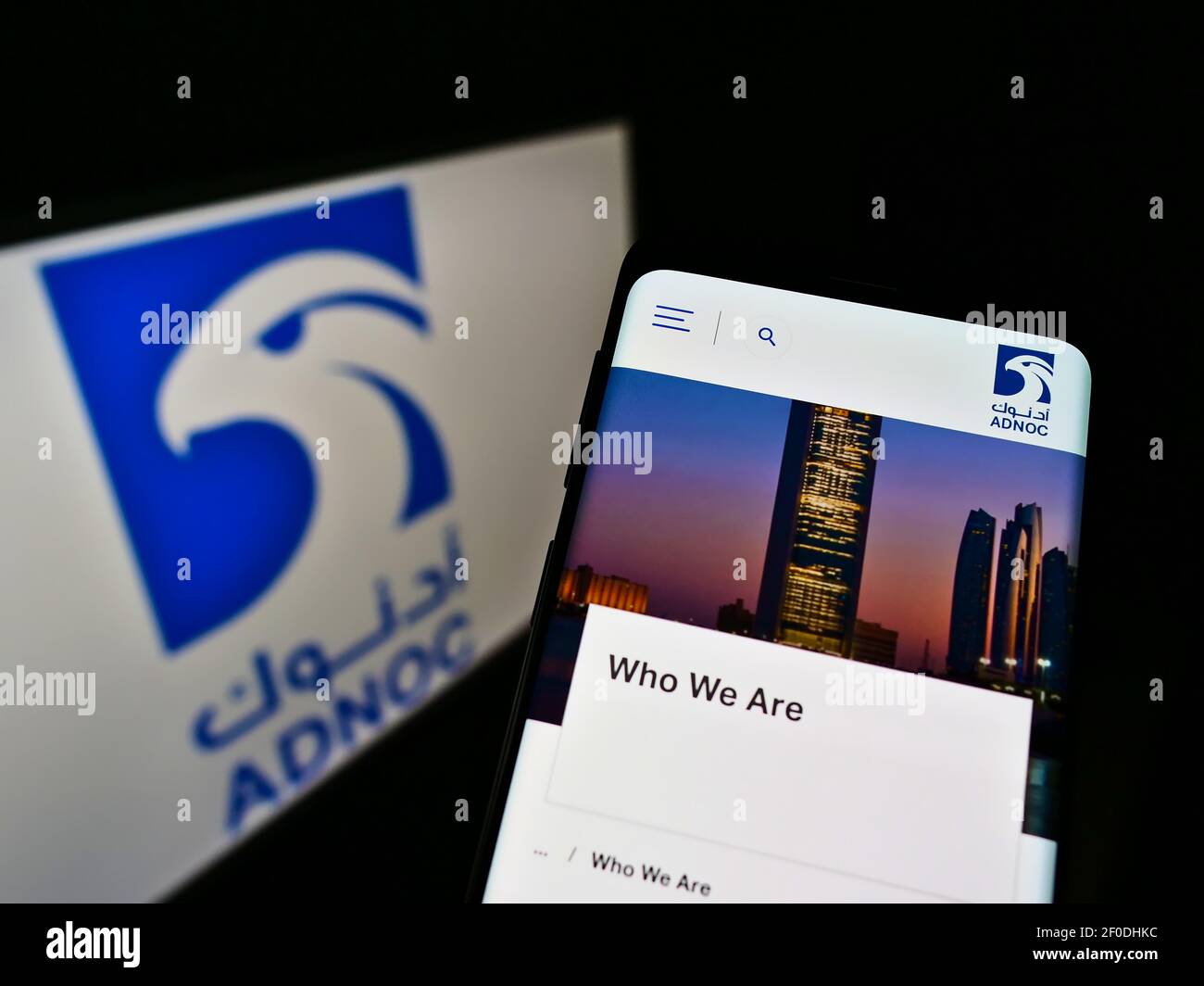 Adnoc offshore hi-res stock photography and images - Alamy