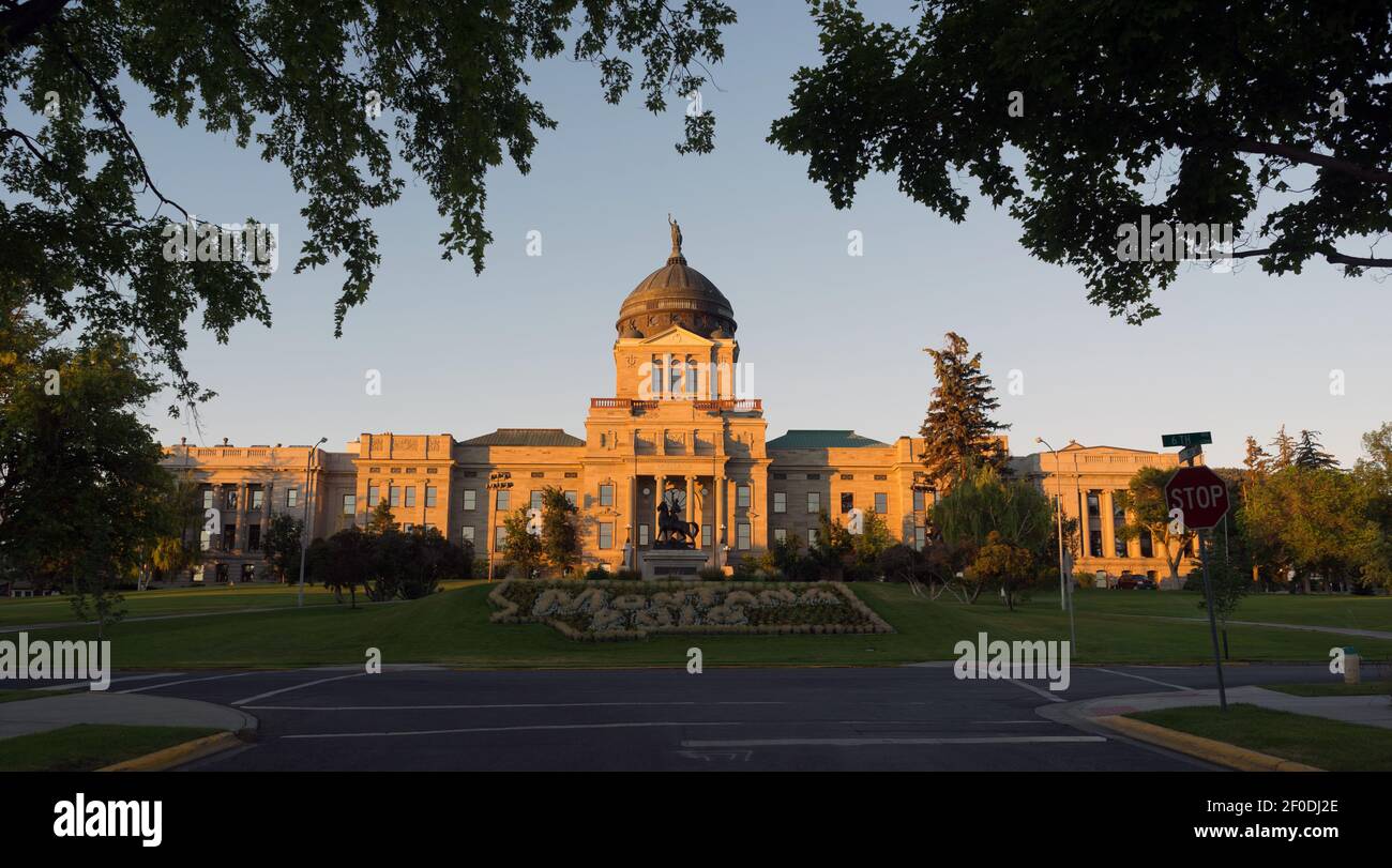 Montana state capitol building hi-res stock photography and images - Alamy