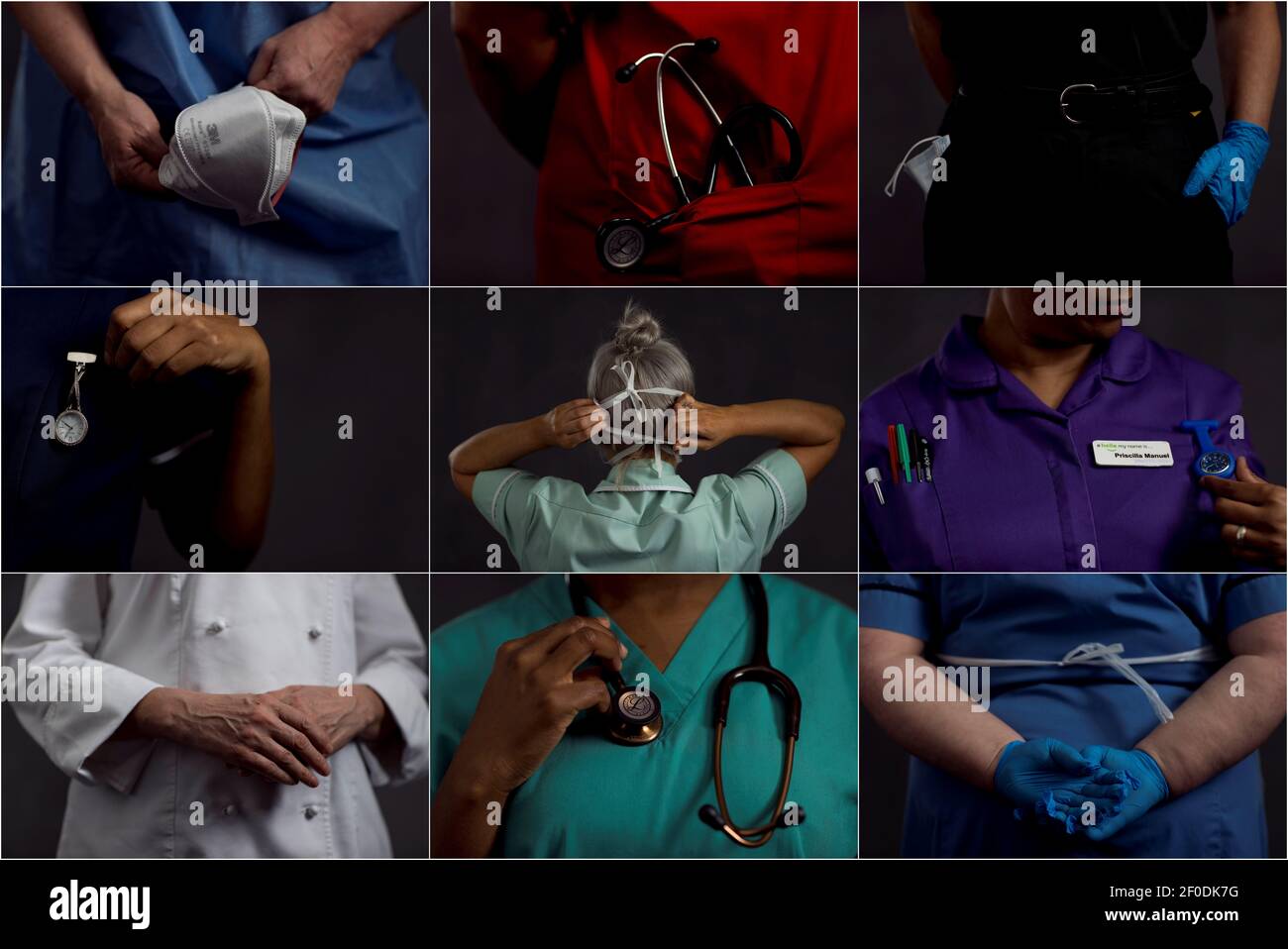 Nhs ppe uniforms High Resolution Stock Photography and Images - Alamy