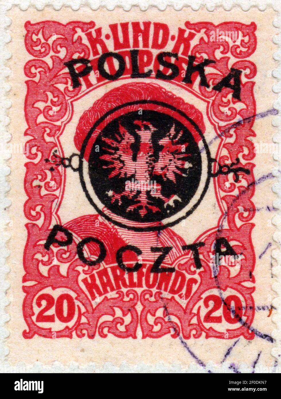Poland stamp hi-res stock photography and images - Alamy