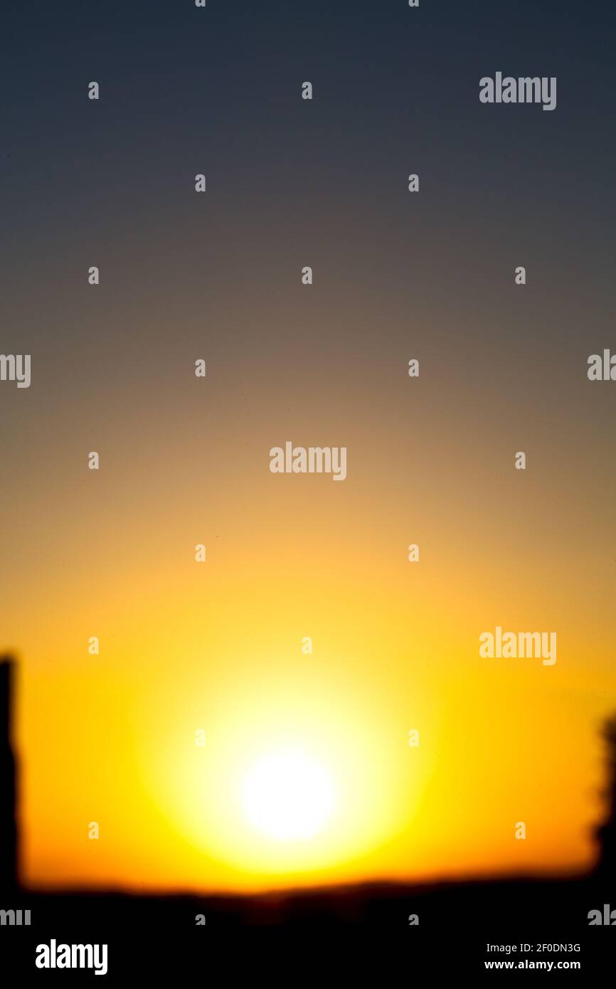 In oman sun falling down Stock Photo - Alamy