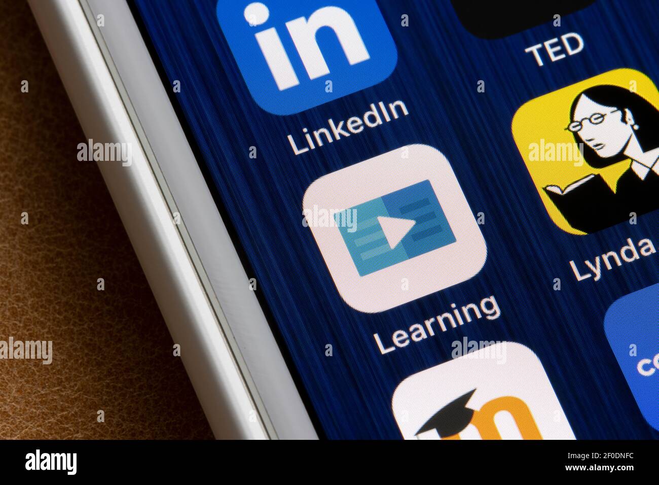 LinkedIn Learning app icon is seen next to Lynda.com app on an iPhone ... LinkedIn Learning app icon is seen next to Lynda.com app on an iPhone ...
