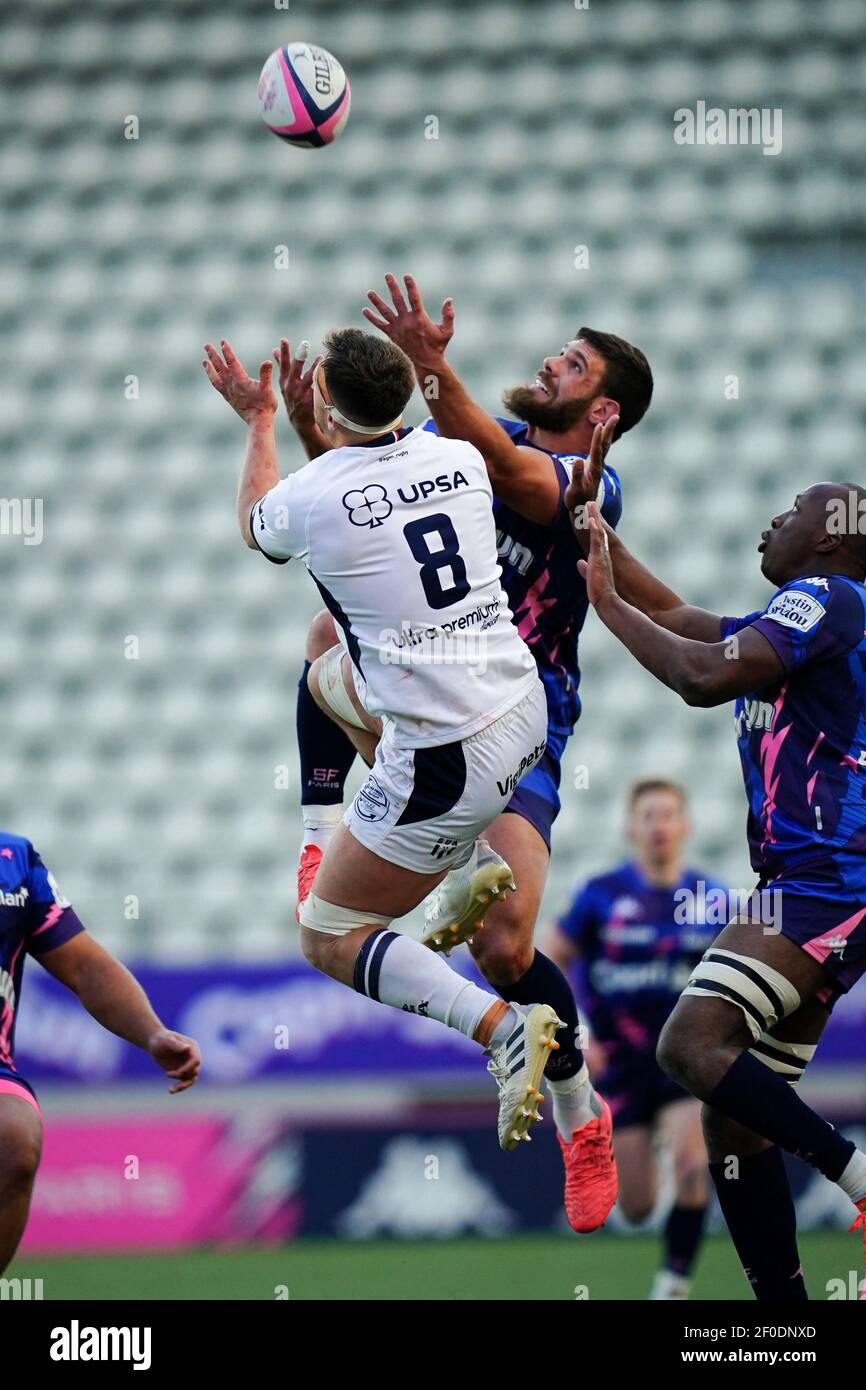 Marcos Kremer (SFP) during the rugby TOP 14 match between Stade ...