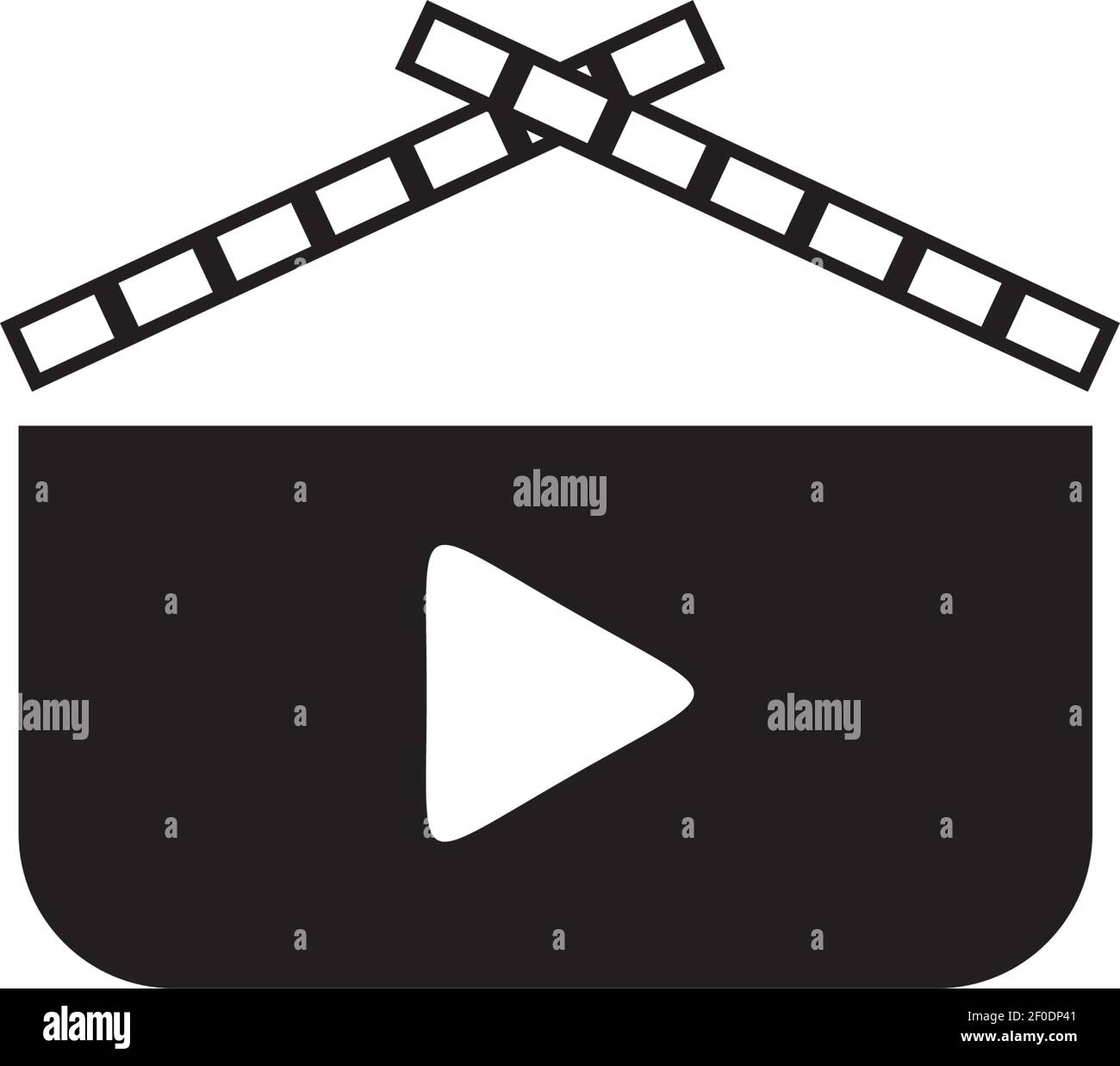 Movie maker logo design inspiraiton vector template Stock Vector Image ...