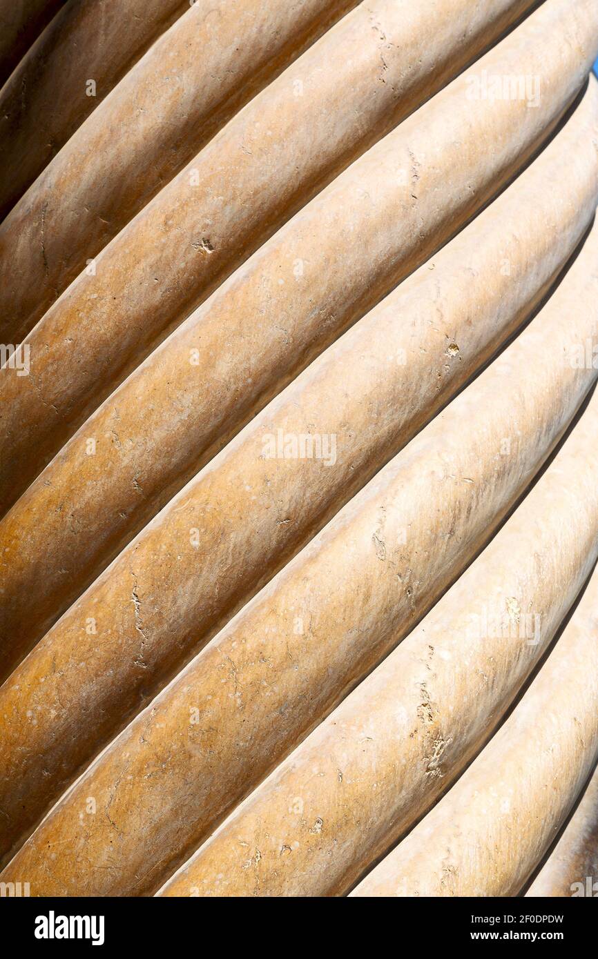 In iran the old mosque column Stock Photo - Alamy