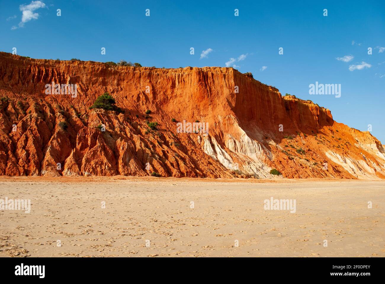 the red sand dunes of southern Portugal Stock Photo - Alamy