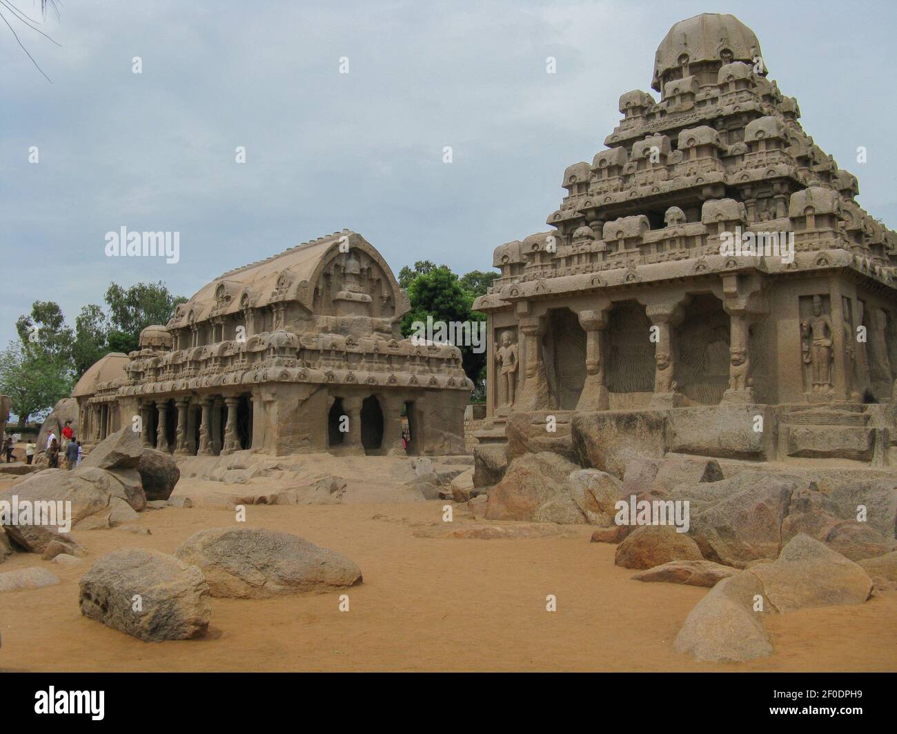 Ancient Sun temple located at Mahabalipuram near Chennai India clicked ...