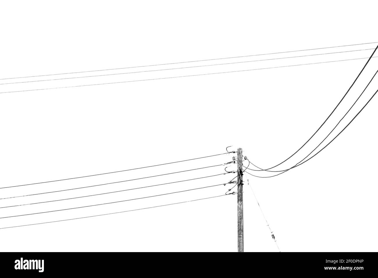 Electric line steel tower in Cut Out Stock Images & Pictures - Alamy