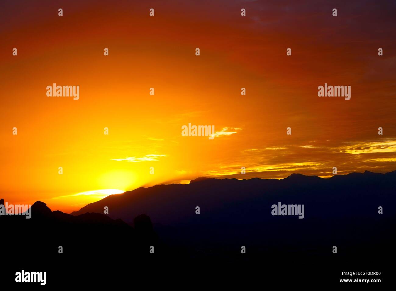 In oman sun falling down Stock Photo - Alamy