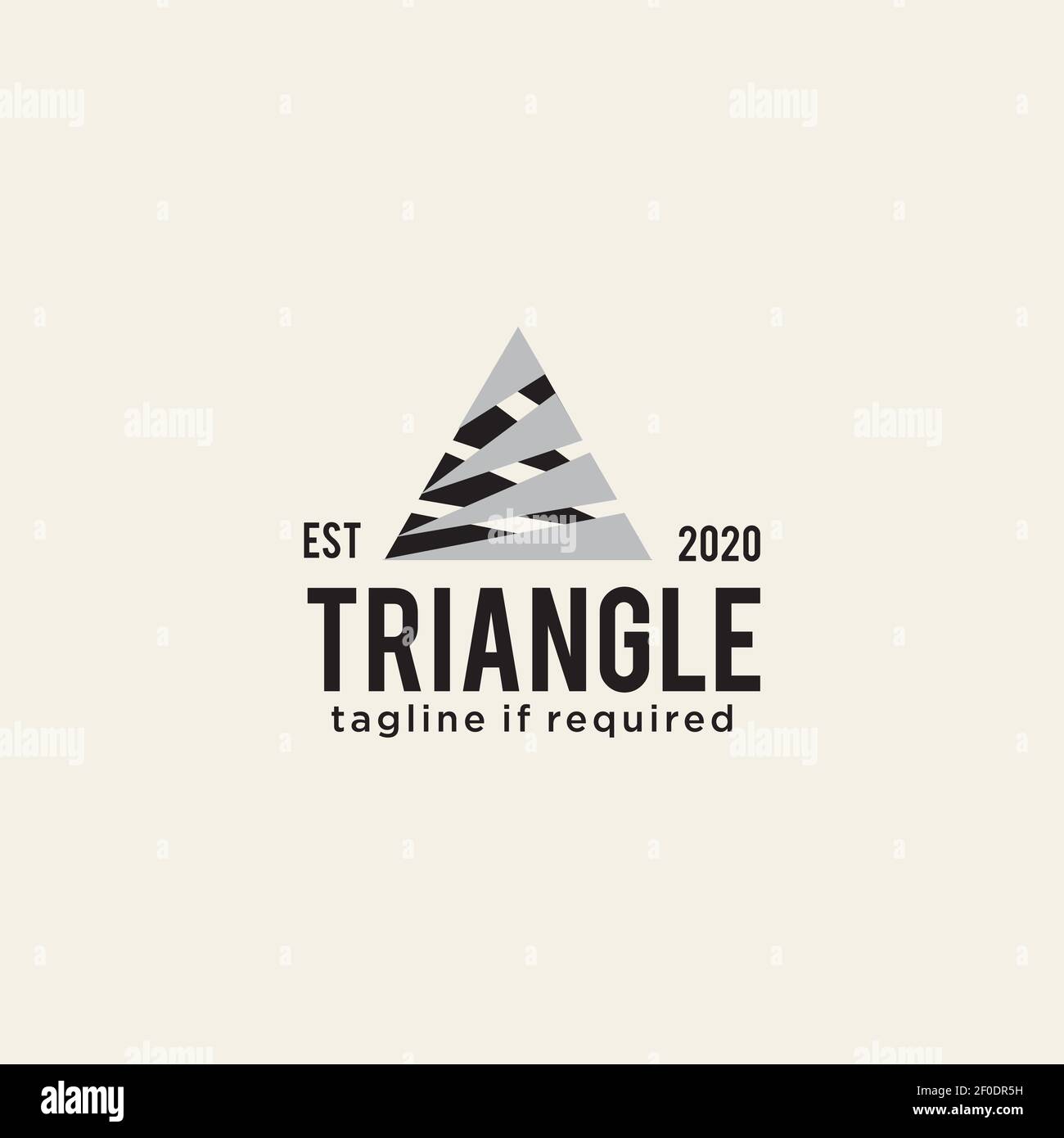 Simple triangle hi-res stock photography and images - Alamy