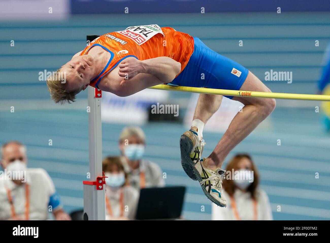 TORUN, POLAND - MARCH 6: Rik Taam of The Netherlands competing in the ...