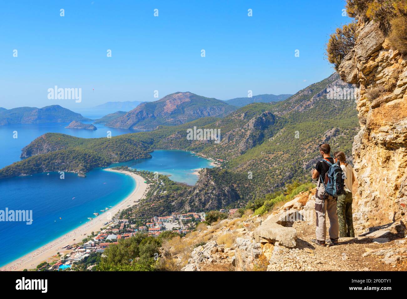 Beautiful nature landscapes in Turkey mountains. Lycian way is famous ...
