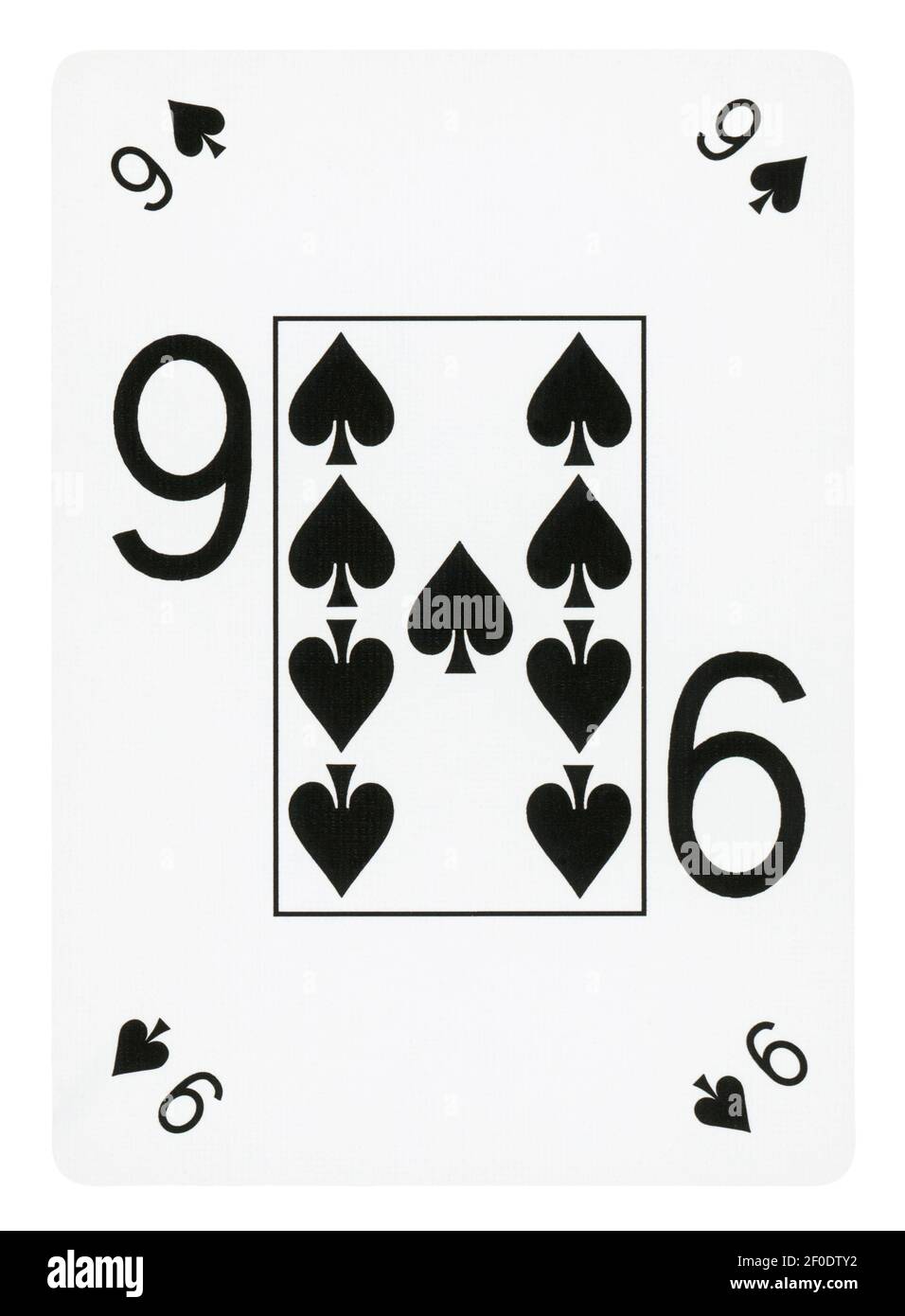9 of spades hi-res stock photography and images - Alamy