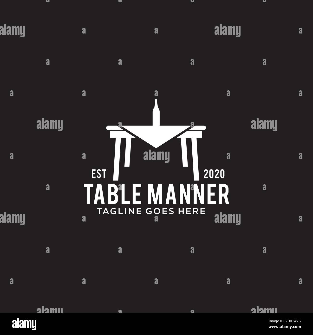 Japanese table setting Stock Vector Images - Alamy