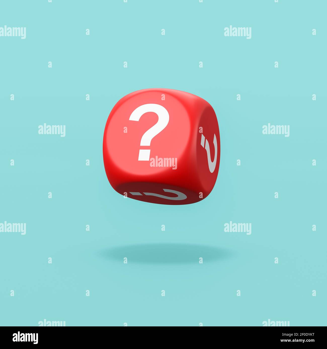 Dice question mark symbol isolated hi-res stock photography and images ...