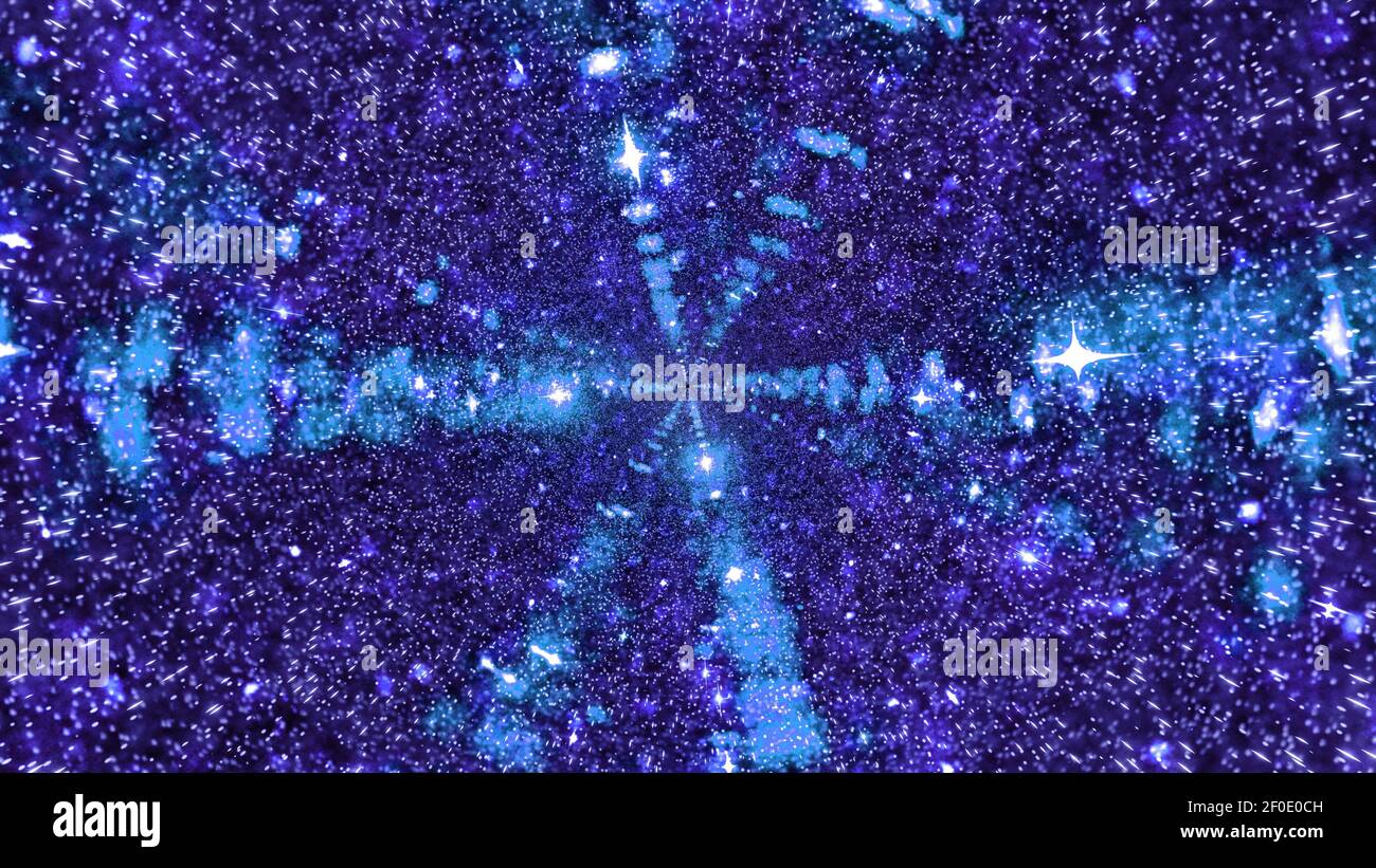 3D illustration of chaotic shining lights as abstract background Stock ... 3D illustration of chaotic shining lights as abstract background Stock ...