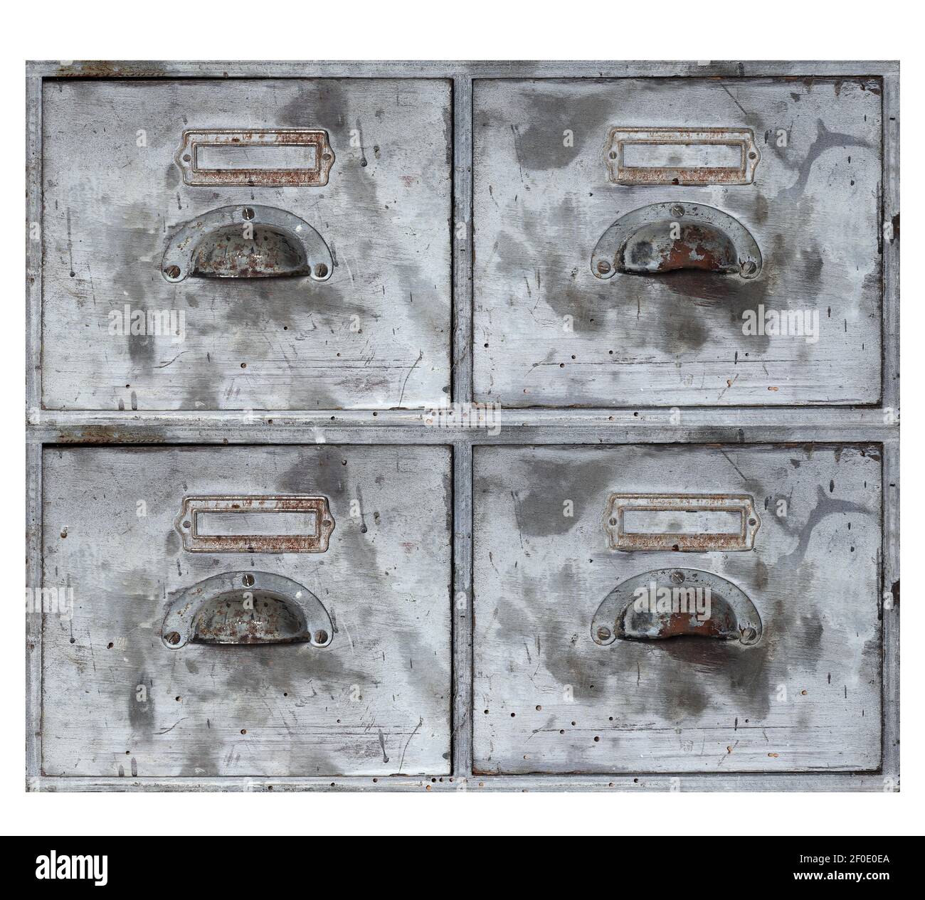 Old, used and damaged drawers isolated on background Stock Photo - Alamy