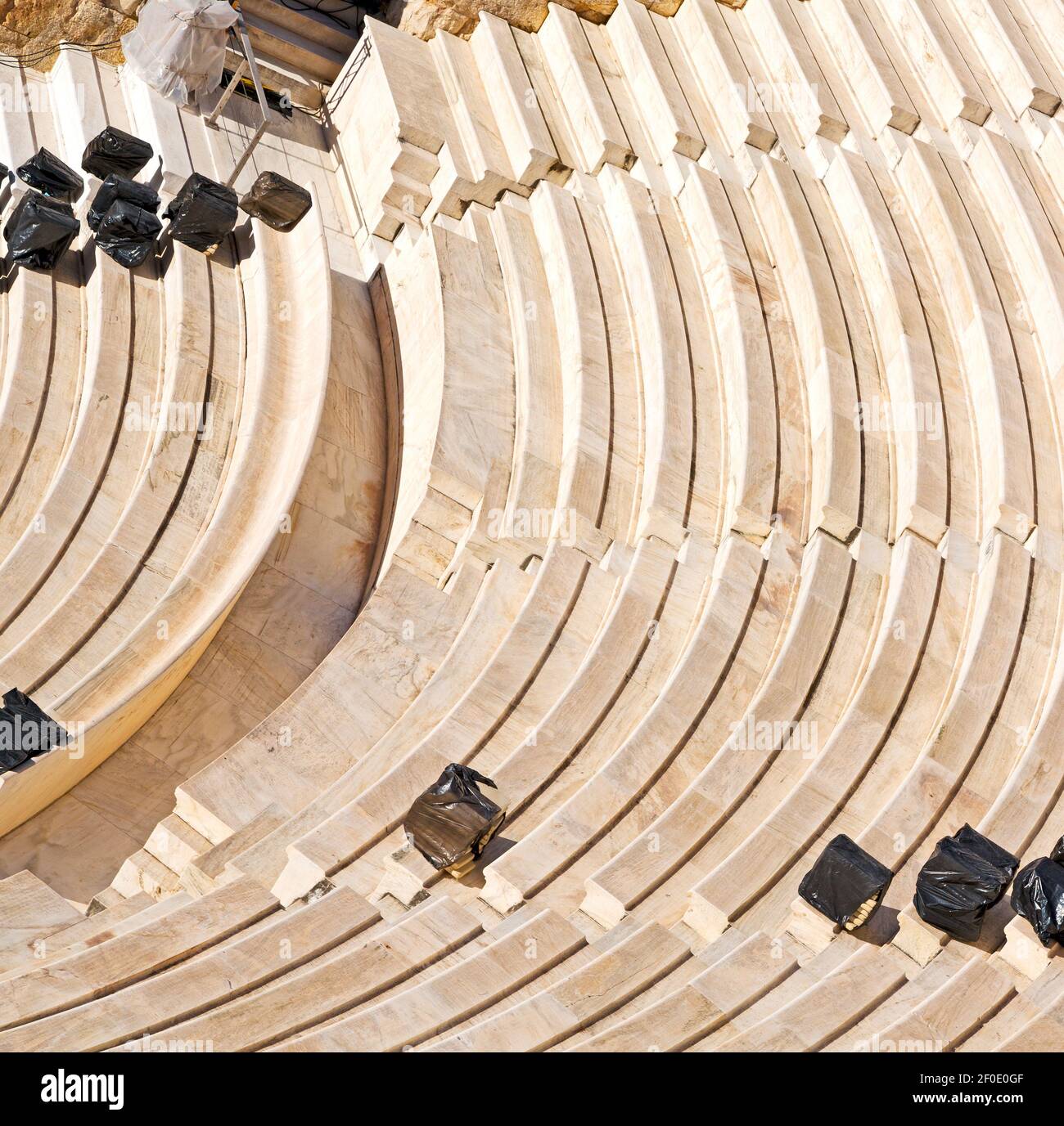 In greece the wall Stock Photo - Alamy