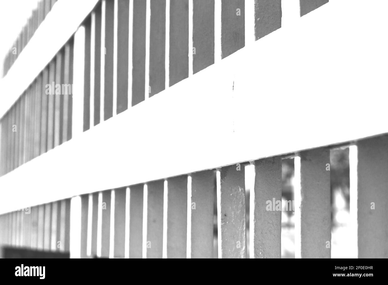 Railing steel and background Stock Photo - Alamy