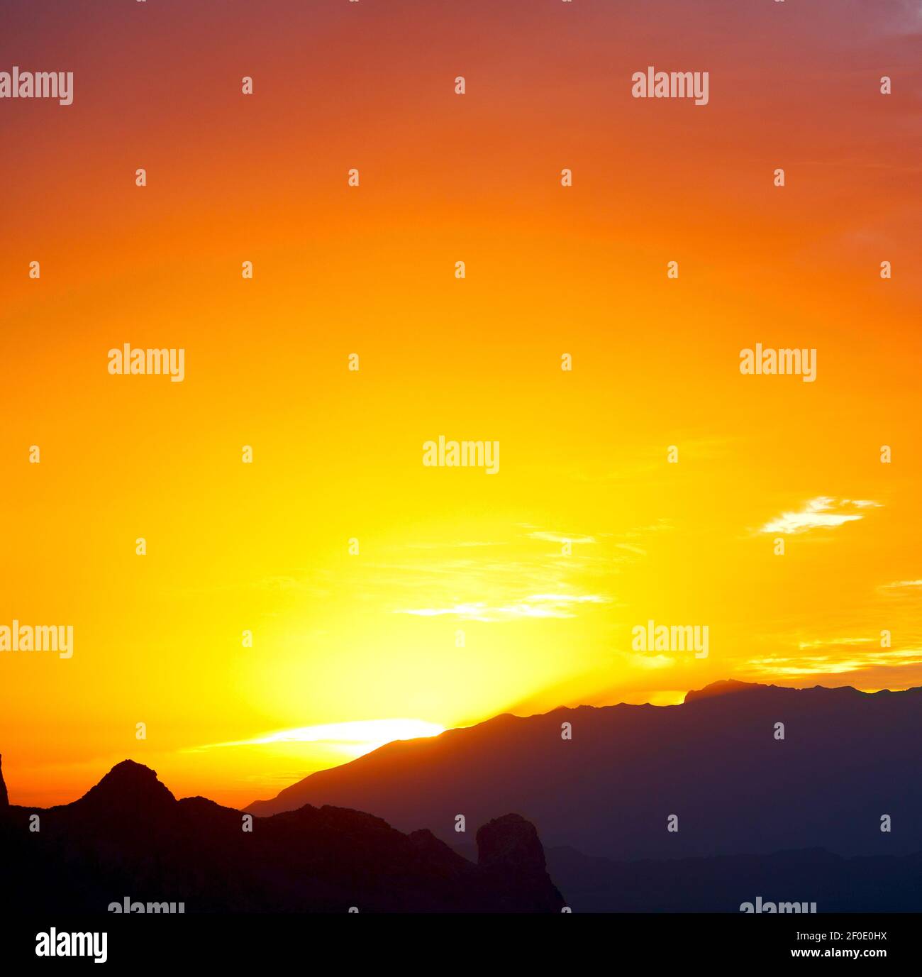 In oman sun falling down Stock Photo - Alamy