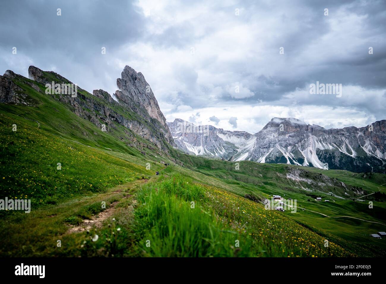 Seceda landscape hi-res stock photography and images - Alamy