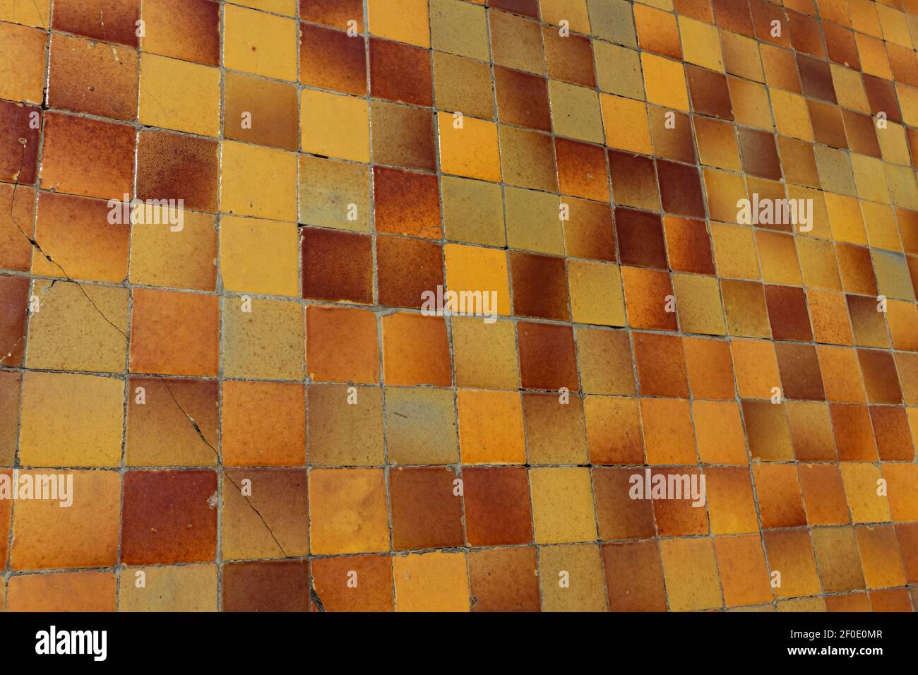 Mozaik made of mult-coloured ceramic tiles Stock Photo - Alamy