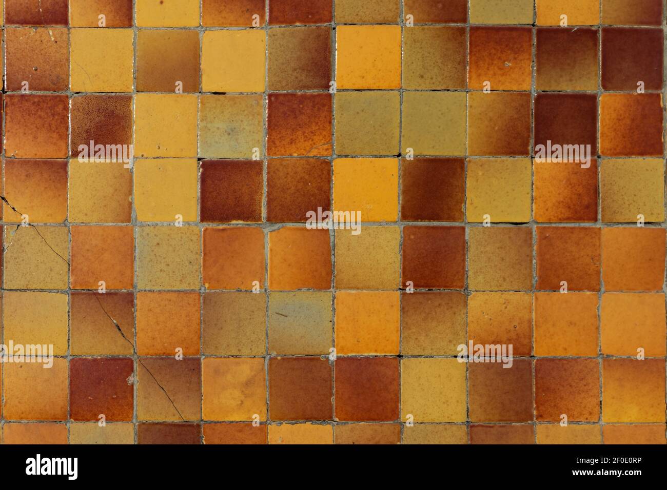 Mozaik made of mult-coloured ceramic tiles Stock Photo - Alamy