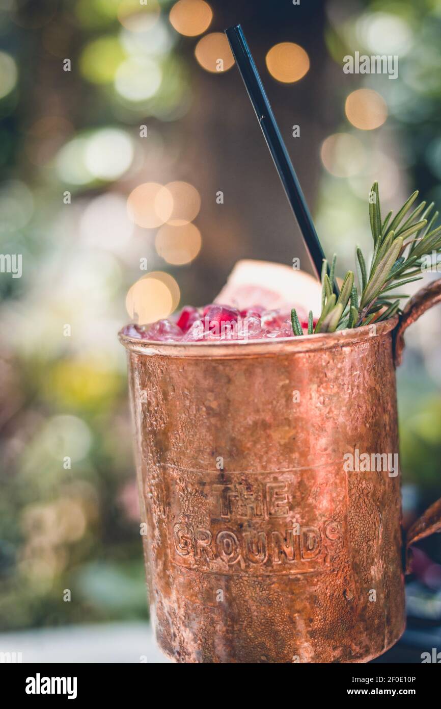 Summer cup cocktail hi-res stock photography and images - Alamy