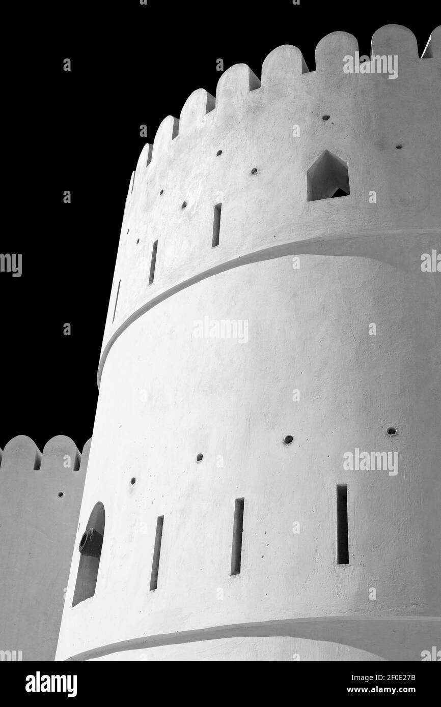 Medieval islamic fort Black and White Stock Photos & Images - Alamy
